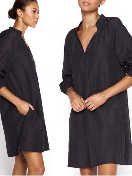 Brochu Walker | Dresses | Brochu Walker Washed Black Amaia Dress Size ...